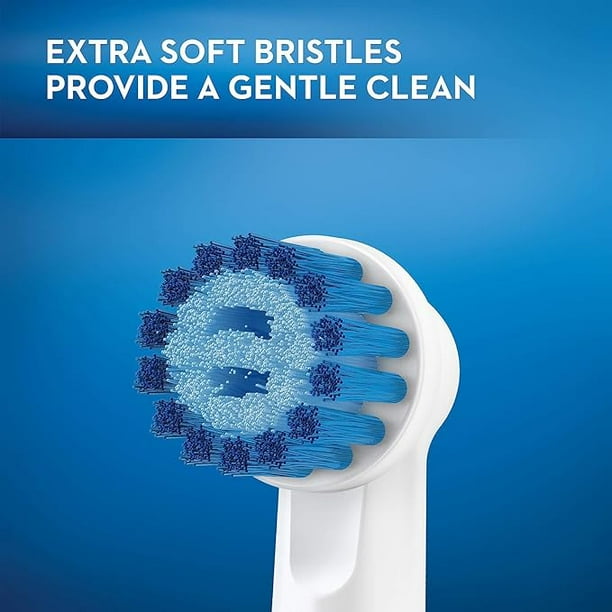 Oral-B Sensitive Gum Care Electric Toothbrush Replacement Brush Heads ...