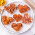 1 Piece Natural Citrine Crystal Cluster Heart | Stone of Wealth, Raw ...