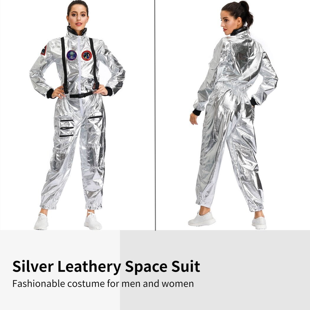 Silver Space Suits Women