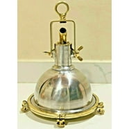 Vintage Marine Pair Of Two Brass Cargo Ship Pendant Lights - Walmart.com