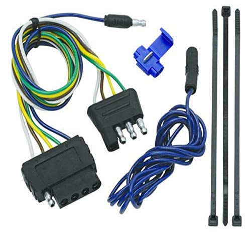 Tow Ready 20136 4-Flat to 5-Flat Connector Assembly, Black - Walmart.com