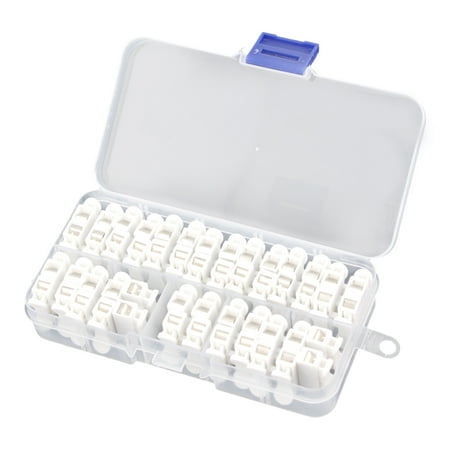 Pack of 26 100W 6A Electrical Spring Wire Terminals Reusable Insulative ...