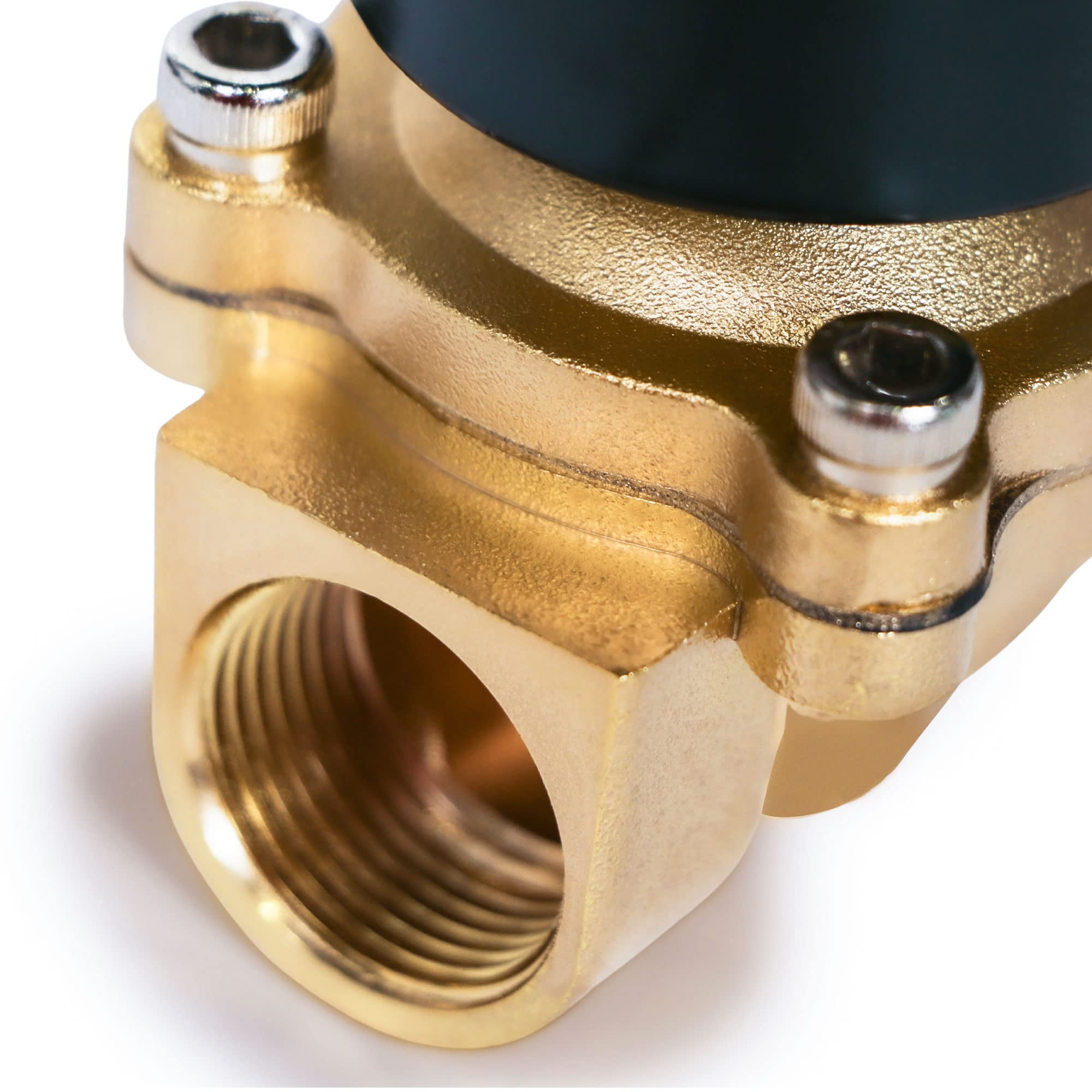 Buy U.S. Solid 3/4 Zinc-Alloy Solenoid Valve 110V AC Electric Water Valve NBR Seal Online at ...