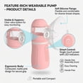 AJZIOJIRO Handheld Personal Cool Mist Steam Inhaler Ultra-Quiet 2.5μm ...