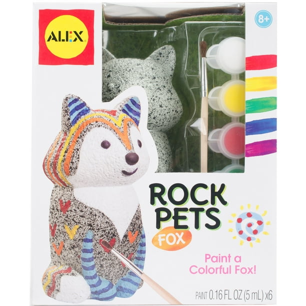 Alex Toys Rock Pets Paint Kit Fox - Walmart.com