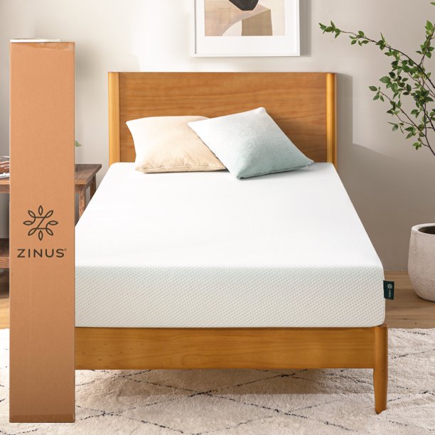 Colchón King Size Zinus de Memory Foam 15 cm Air Flow Firmeza Media ...