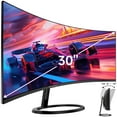 Xgaming 30" Ultrawide 200Hz Curved Gaming Monitor, WFHD (1920x1080p ...