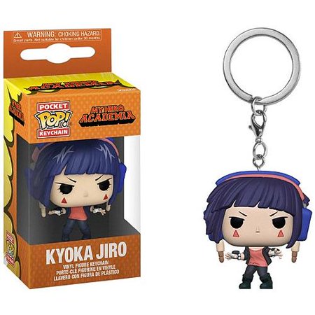 Pop! Pocket Keychain My Hero Academia Vinyl Figure Kyoka Jiro | Walmart ...