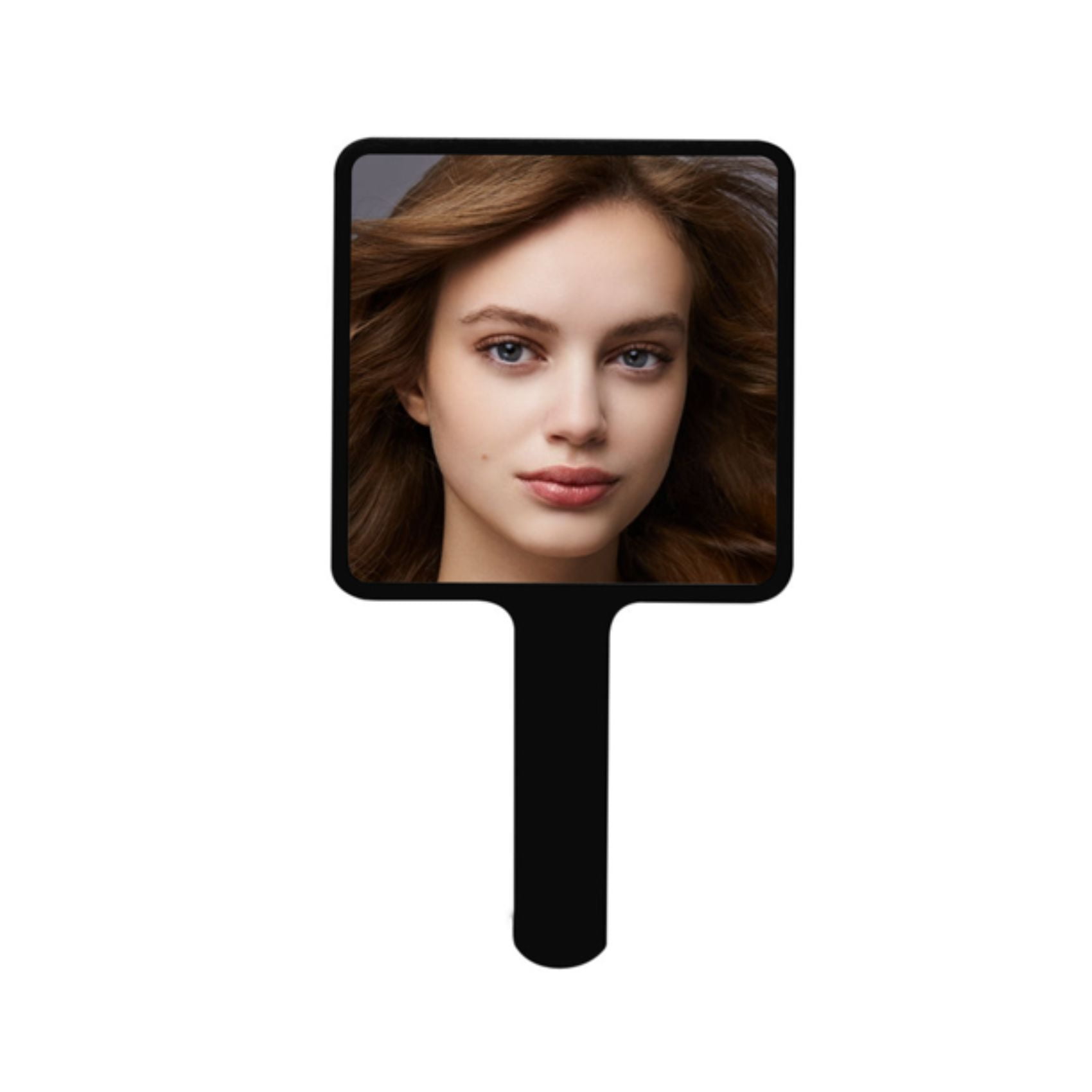 Impressions Vanity Slayssentials Square Hand Mirror, Single Sided ...
