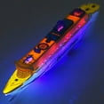 Electric Ocean Liner Cruise Ship Toy Flashing Musical Kids Educational ...