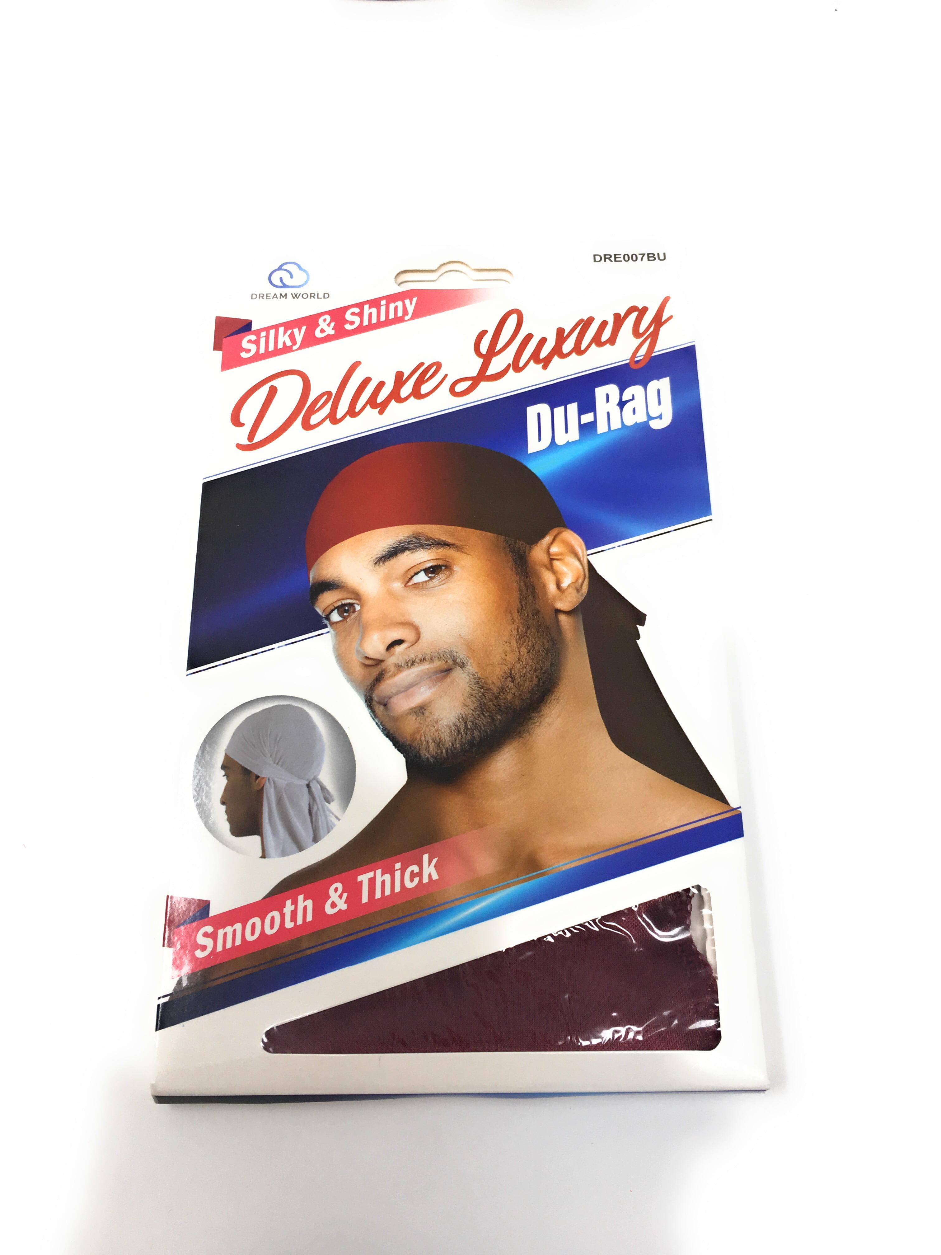Dream Deluxe Luxury Silky Shiny Durag Wave Builder Smooth Thick Du Rag ...