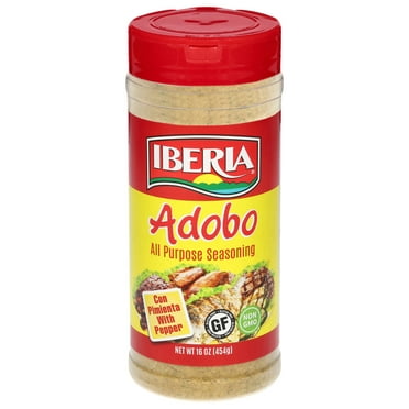 Iberia Adobo All Purpose Seasoning 16 oz (Pack of 4) - Walmart.com