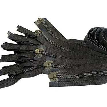 2pcs 30 inches Ykk Number 5 Brass Metal Zippers Bulk Separating for ...