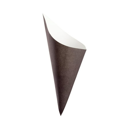 Conetek 10-Inch Eco-Friendly Black Finger Food Cones: Perfect for ...