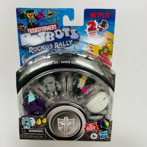 Transformers BotBots Ruckus Rally Series 6 Gamer Geeks 5 pack - 1 ...