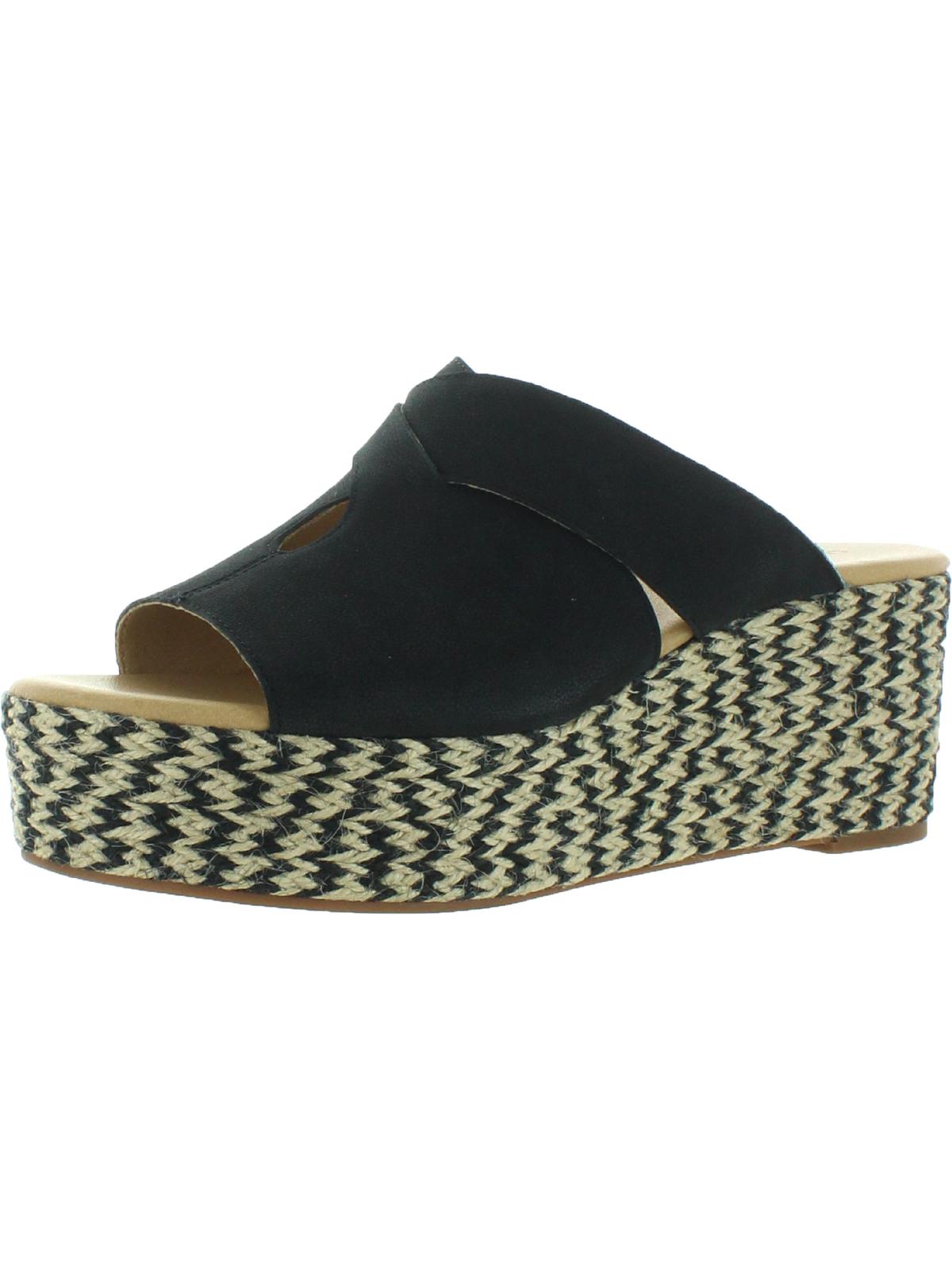Lucky Brand Womens Genzy Leather Slip On Espadrilles Black 5 5 Medium lucky-brand-womens-genzy-leather-slip-on-espadrilles-black-5-5-medium