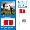 Golf Flagstick 6ft Golf Flag And Cup For Yard Pro Detachable Golf Hole ...