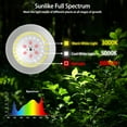 Outdoor LED Grow Light, Waterproof String Plant Growing Light, 21 FT ...