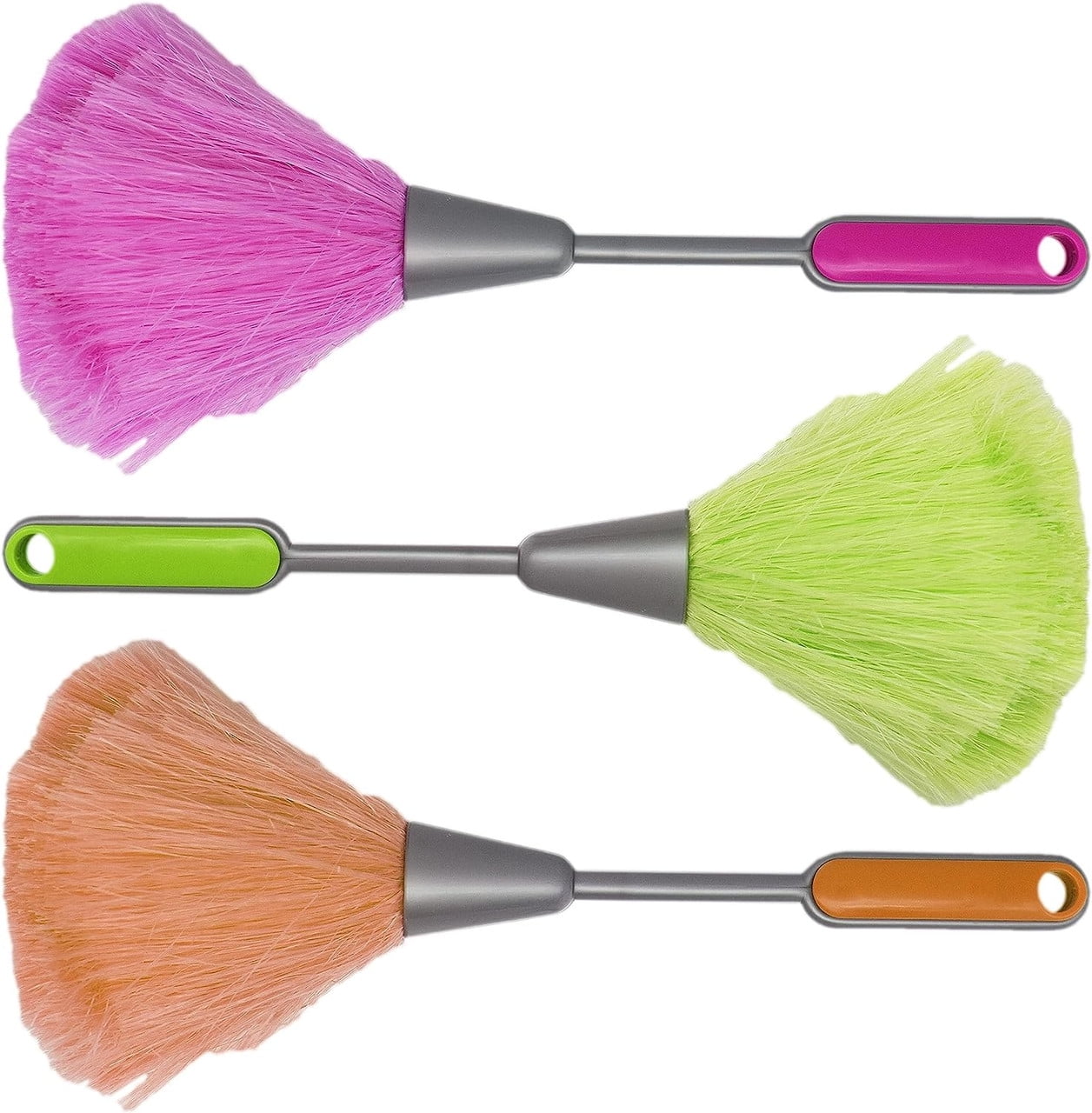Set of 3 Super Soft Fiber Dusters - Great for Many Surfaces and Uses ...