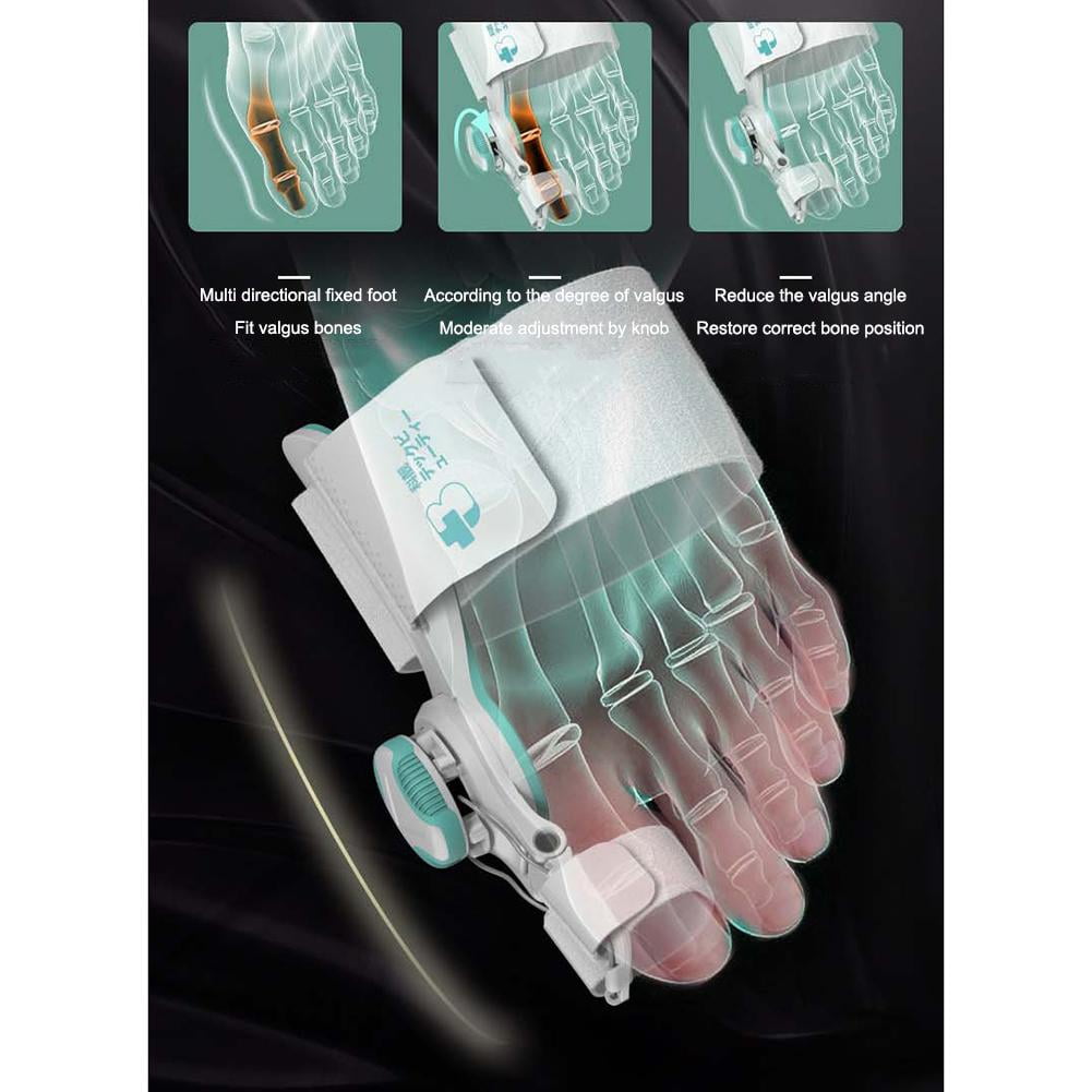 Juanete Férula Big Toe Enderezador Correctores Perilla Hallux Valgus ...