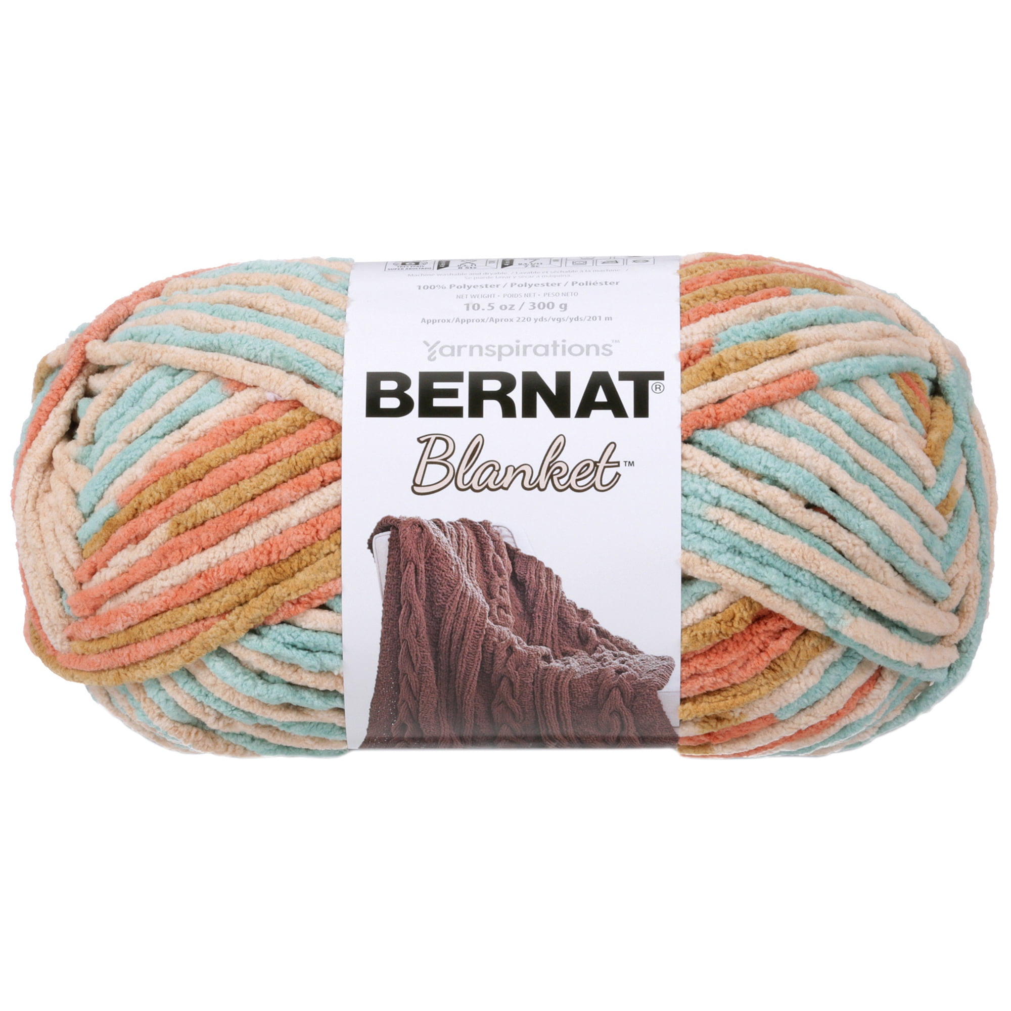 Click here for Bernat Blanket #6 Super Bulky Polyester Yarn  Sail... prices