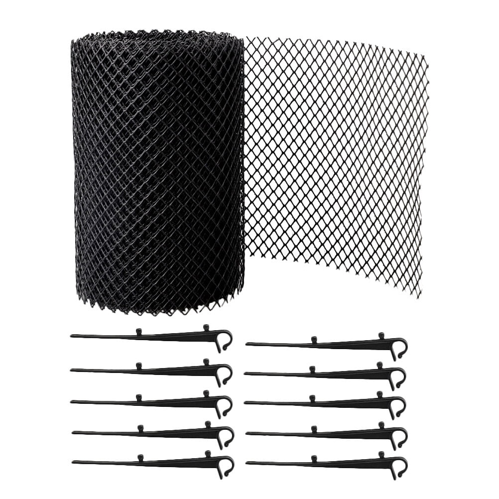Gutter Guard Plastic Mesh Protector Leaf Protection Cover Netting ...