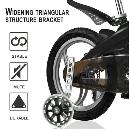 Universal Children Support Wheels 1 Pair 12 Inch 20 Inch Kids Training ...