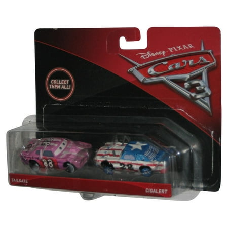 Disney Cars 3 Movie Tailgate & Cigalert (2017) Mattel Toy Car Set 2 ...