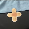 10-piece pack of cross bandage embroidery patches suitable for bags ...