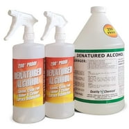 200 Proof Denatured Alcohol (Ethanol) - 4 Gallon Case, Cleaner for Shellac, Biodgradable Fuel ...