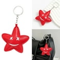 1. Elegant PU Leather Keychain Heart Shape Lightweight Bag Charm ...