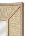 Better Homes & Gardens 18" x 24" Rectangle Woven Rattan Frame Wall ...