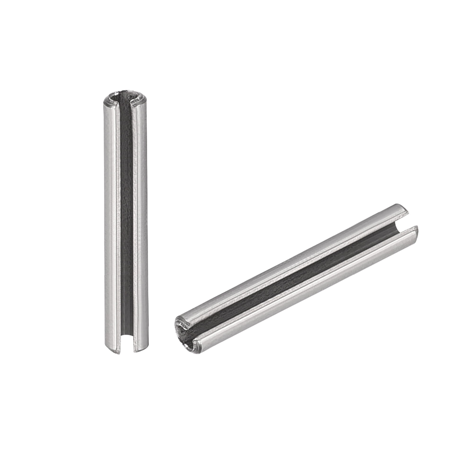 Slotted Spring Pin M1.5 x 16mm 304 Stainless Steel Split Spring Roll ...