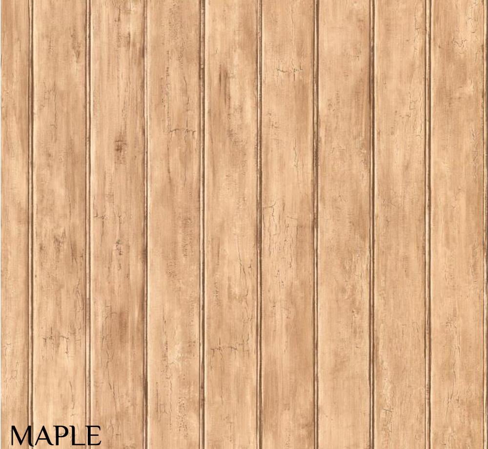 Three Sisters Studio "Bead Board" Wallpaper (7 colors available ...