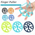 Hand Gripper Silicone Finger Expander Exercise Hand Grip Wrist Strength ...
