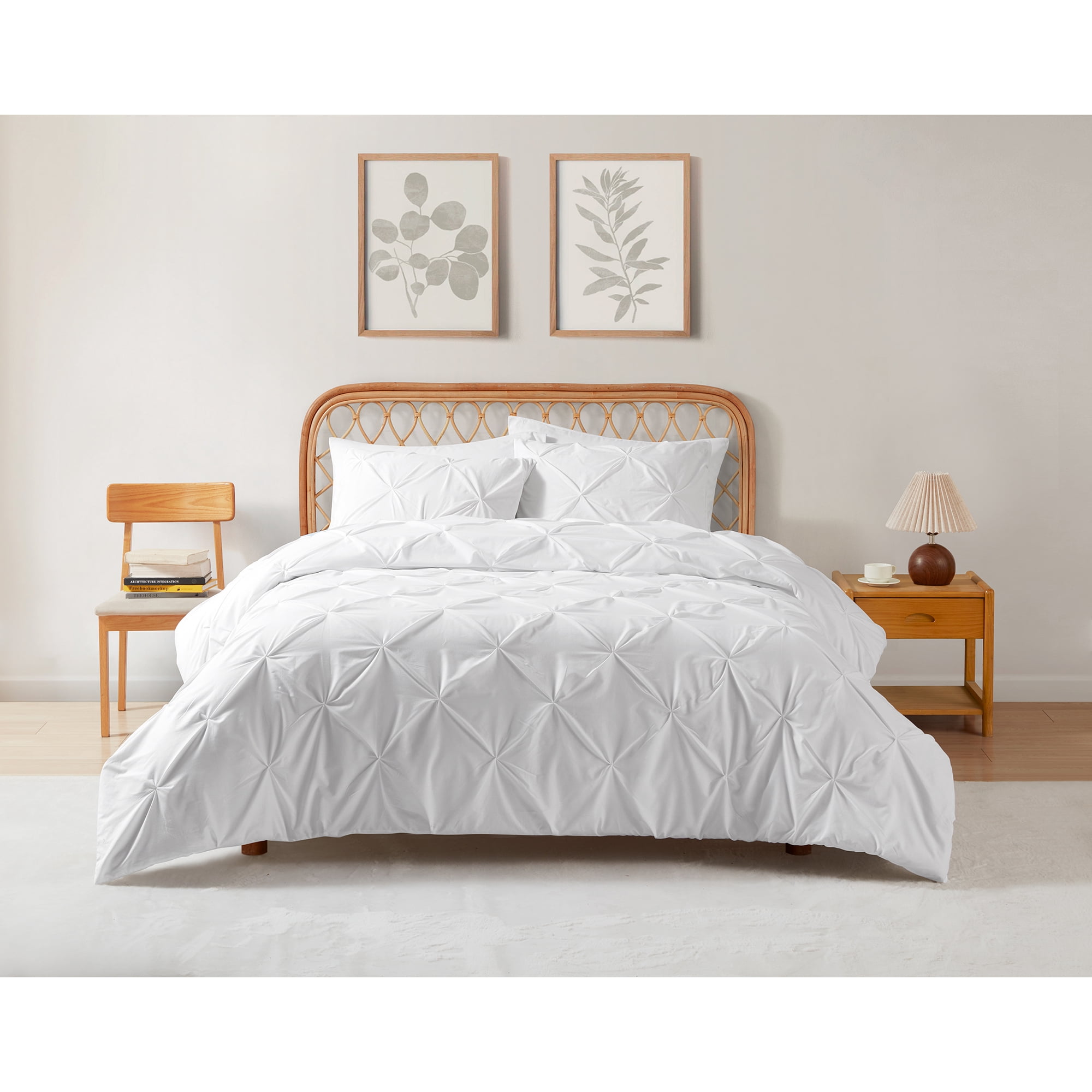 Click here for Home Trends Pl Home Trends 2-3 Piece White Pintuck... prices