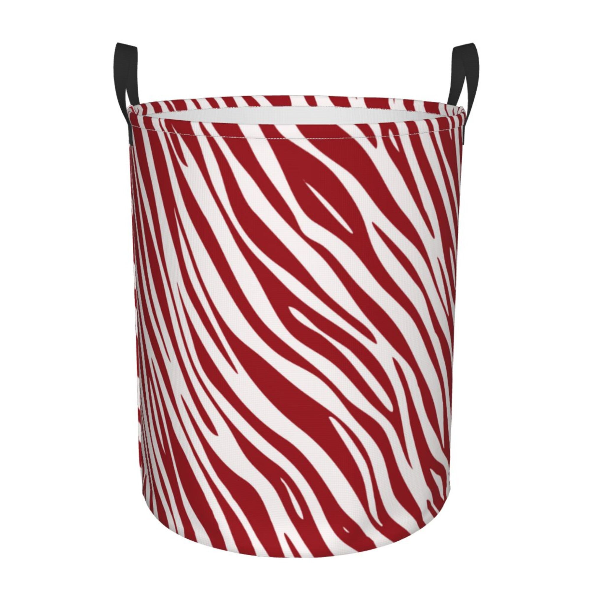 ZICANCN Red Zebra Texture Laundry Basket Organizer, Dirty Clothes ...