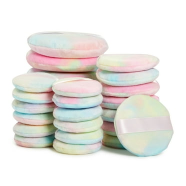 2 Pack - Round Loose Powder Puff 1 ea - Walmart.com