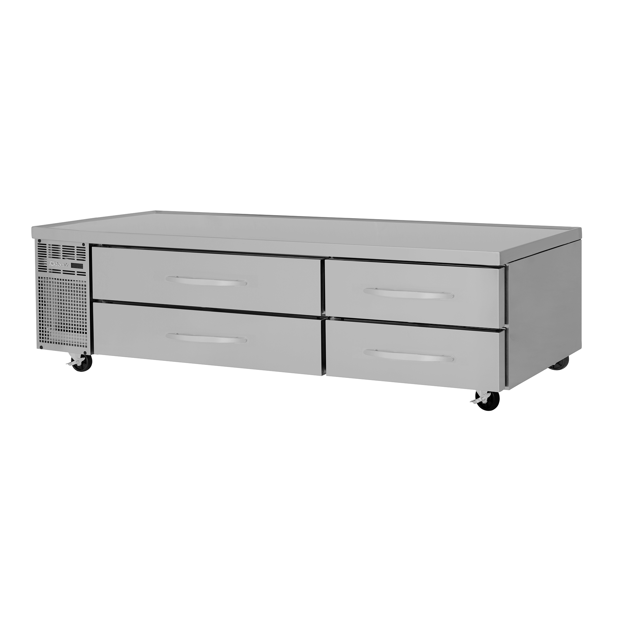 Turbo Air PRCBE-96F-N 96" Chef Base Freezer w/ (4) Drawers - 115v ...