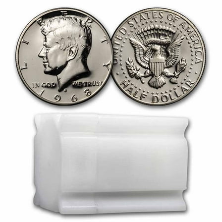 2025-S Kennedy Half Dollar Gem Proof 20-Coin Roll - Walmart.com