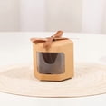 12pcs Clear Window Gift Boxes with Ribbons - Elegant Packaging for ...