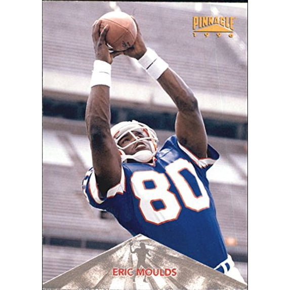 1996 Pinnacle Premium Stock Silver #163 Eric Moulds NFL Football ...
