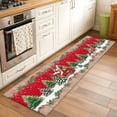 Christmas Hallway Runner Rug 2x6 Washable Non Slip Kitchen Runner Rug ...