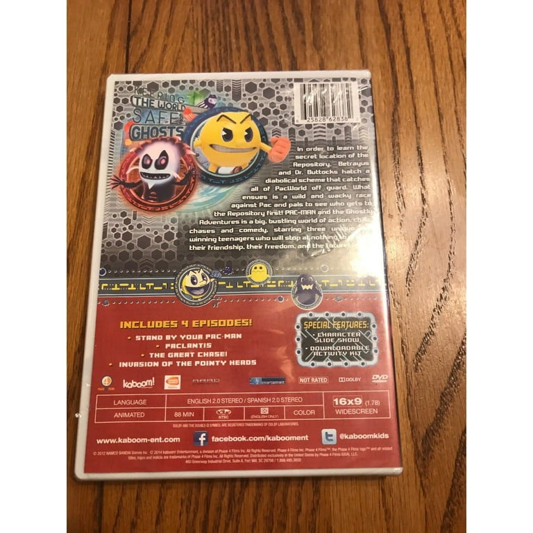 Pacman And The Ghostly Adventures Dvd
