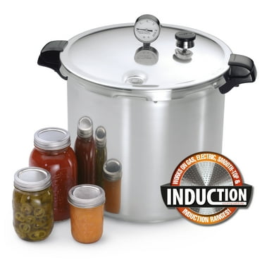 Presto 23-Quart Large Capacity Aluminum Pressure Canner and Cooker with ...