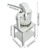 INTSUPERMAI Commercial Manual Dough Divider 36pcs Dough Cutting Bakery ...