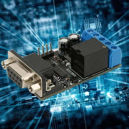 Rs232 Delay Relay Module R223b01 Delay Relay Module RS232 Delay Relay Module 1 Channel Serial ...