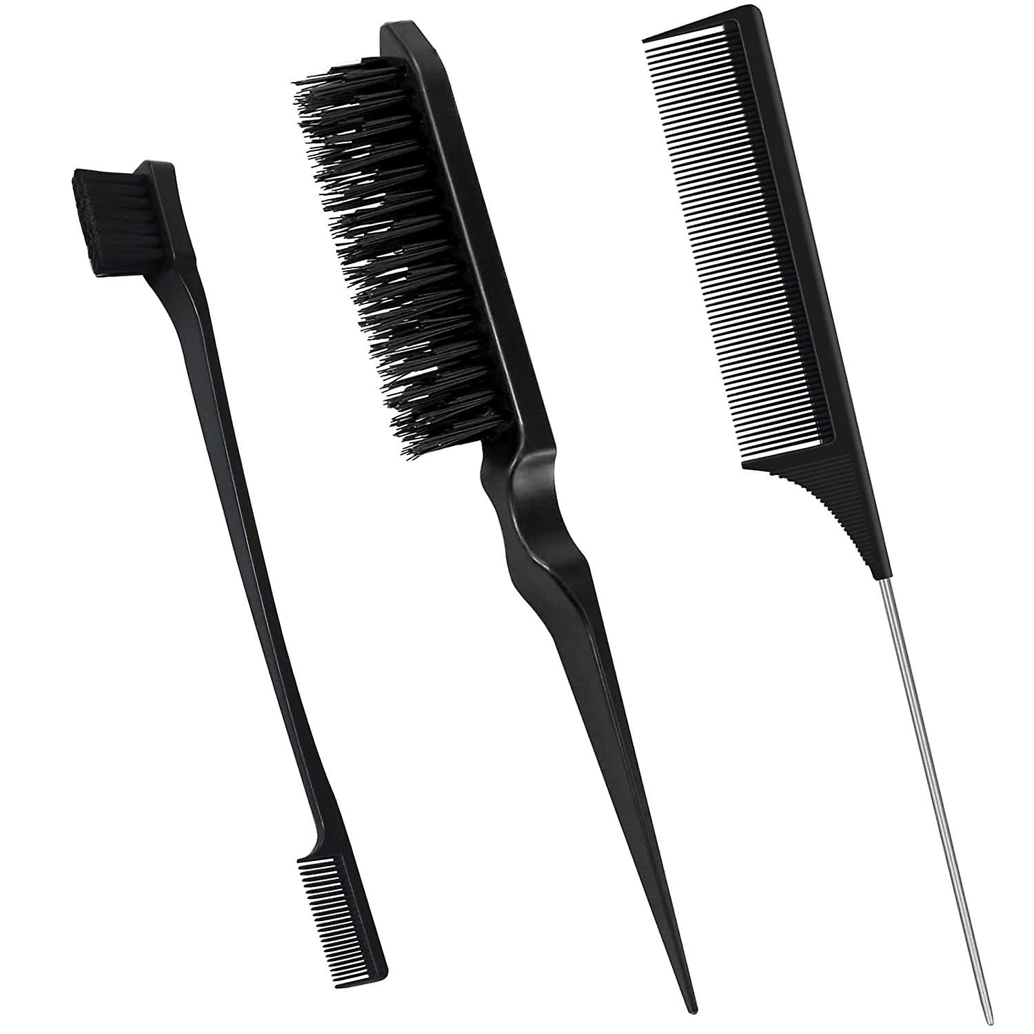 Click here for Languo 3 Piece Sleek Bun Brush Set  Double Edge Br... prices