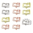 30Pcs Metal Book Paper Clips, File Organizers Clamps, Small Bookmarks ...