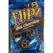 Flipz Dipped Milk Chocolate Covered Pretzels, 7.5 Oz Bag - Walmart.com